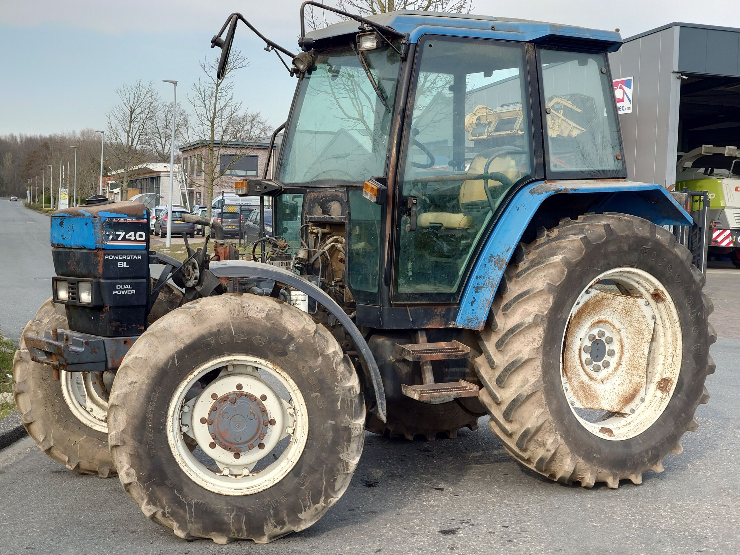 Ford 7740 SL 4x4 engine not running - Beukeveld Exports BV