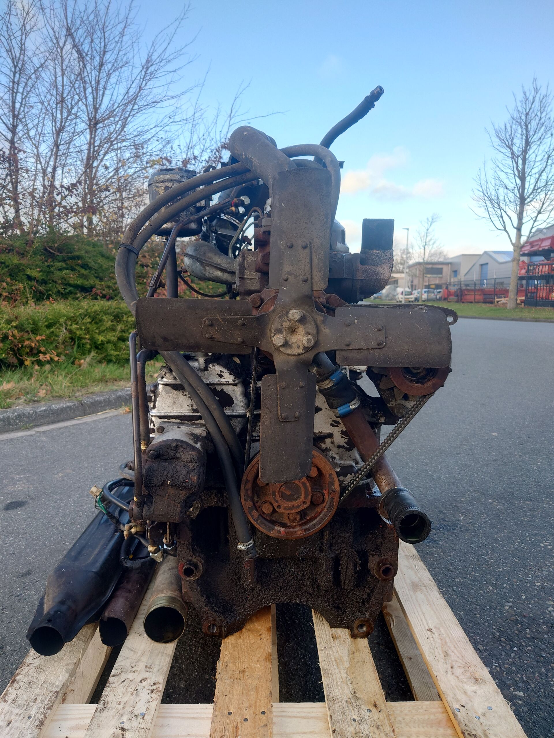 Used Engine fiat 90 series 8055.05 (7) - Beukeveld Exports BV